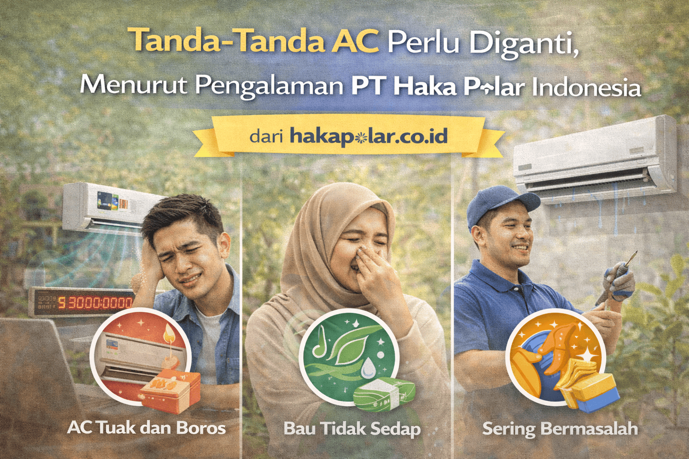 Tanda-Tanda AC Perlu Diganti, Menurut Pengalaman PT Haka Polar ...